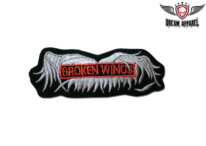 Broken Wings Motorcycle Patch – Rallyleather